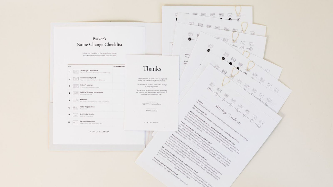 IRS Name Change Need to Know - NewlyNamed